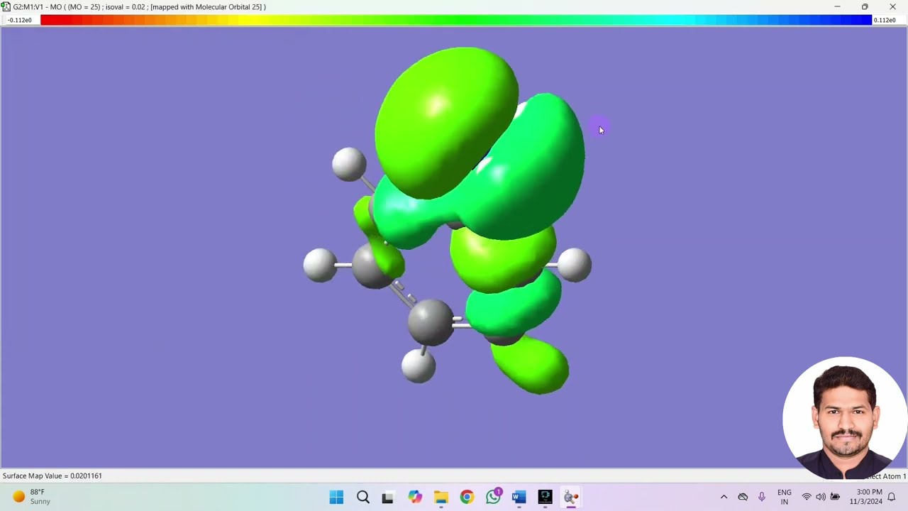 Installation and usage (Optimization, Frequency, & Energy calculations) of Gaussian Software.