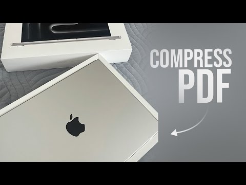 How to Compress PDF File Size in Macbook (tutorial)