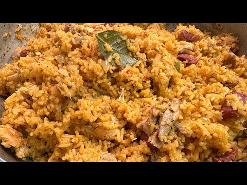 Authentic Puerto Rican Arroz con Pollo | Rice with Chicken | Amazing Recipe