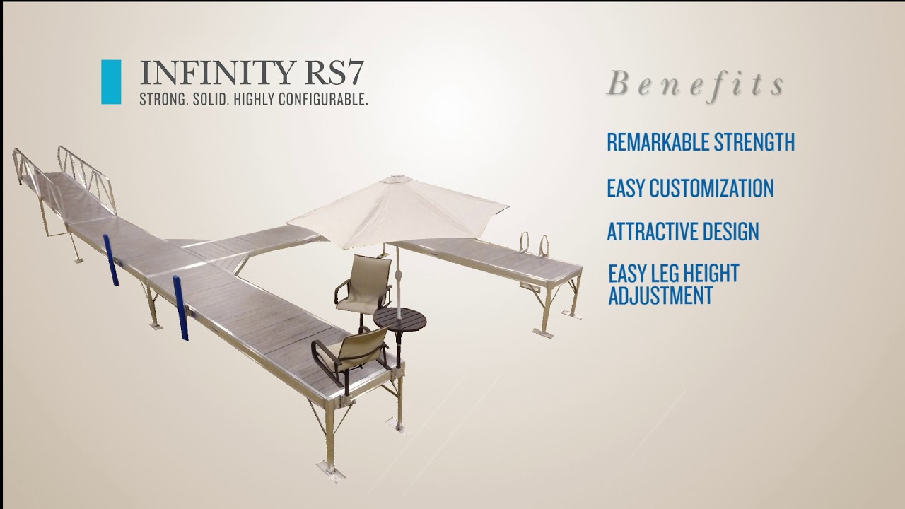 Infinity RS7: Shallow Water Dock System
