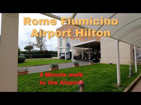 Rome Fiumicino Airport Hilton JR King Suite