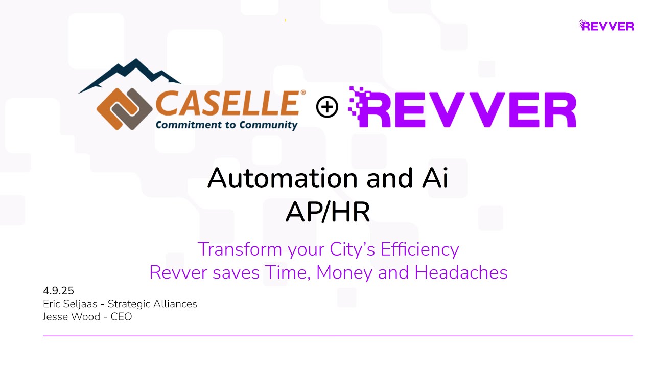 Caselle Revver AI Webinar