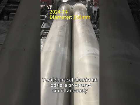 How to process 2024-T4 aluminum bar?