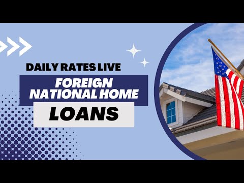 Daily Mortgage Rates LIVE with The Mortgage Calculator 1/24/23 - Foreign National Home Loans