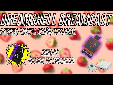 Dreamshell Review y Tutorial Dreamcast| Juega juegos desde una MicroSD| Trocitos de Fresa