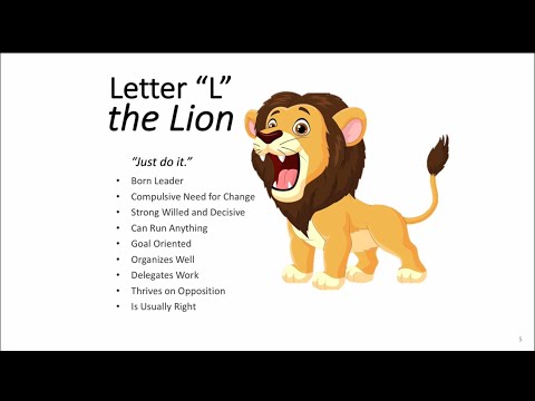 The 4 Personality Animals: The Lion