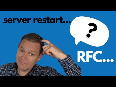 Mastering Change Management: The Role of RFC in Server Restarts
