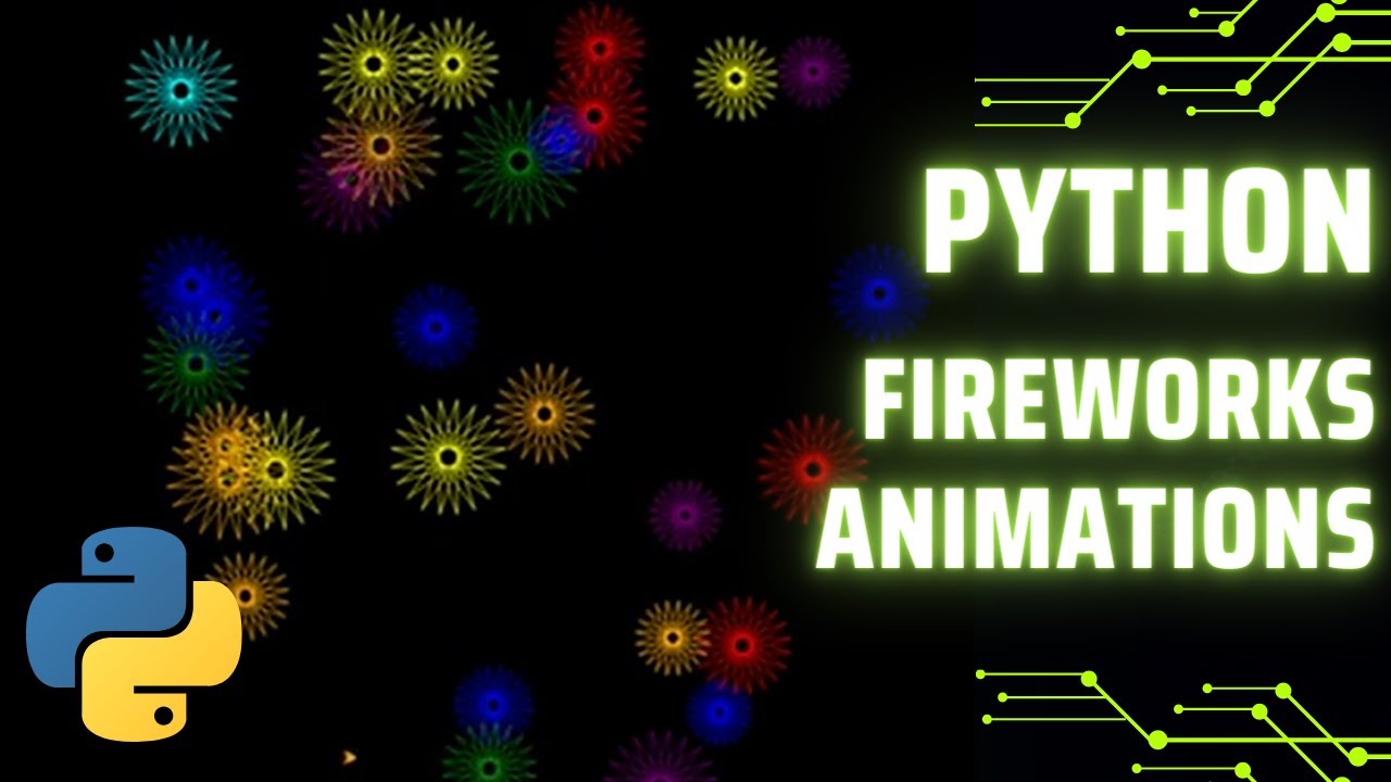 Python Fireworks: A Coding Spectacle!