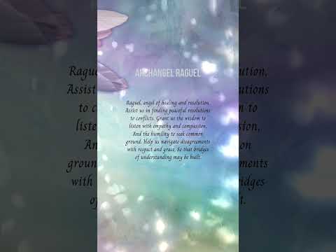 Invocation to Archangel Raguel