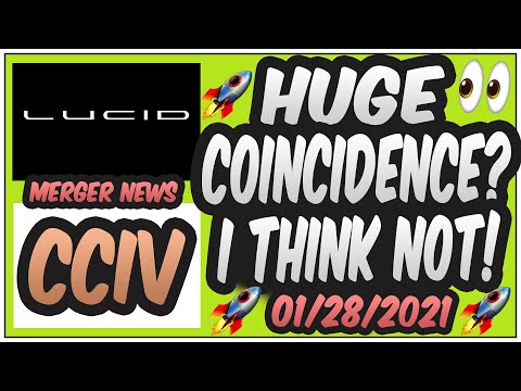 WHAT A HUGE COINCIDENCE | CCIV LUCID MERGER ANALYSIS