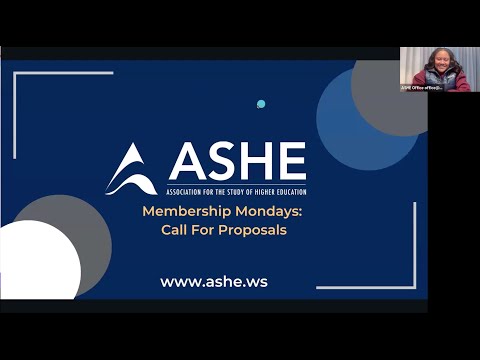 Membership Monday: Submitting a Proposal for ASHE 2024