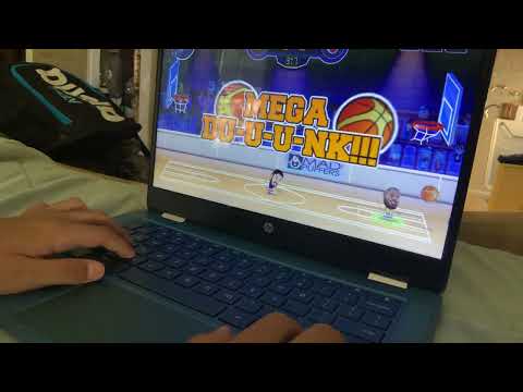 PLAYING basketball stars on some fake cool Matt game website, 