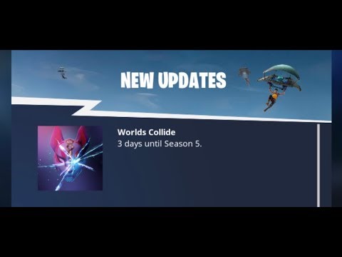 "Worlds collide" Season 5 meaning Fortnite Battle Royale (What does Worlds collide mean?)