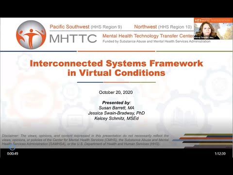 Module 1 Part 1: ISF Systems in Virtual Conditions with Susan Barrett