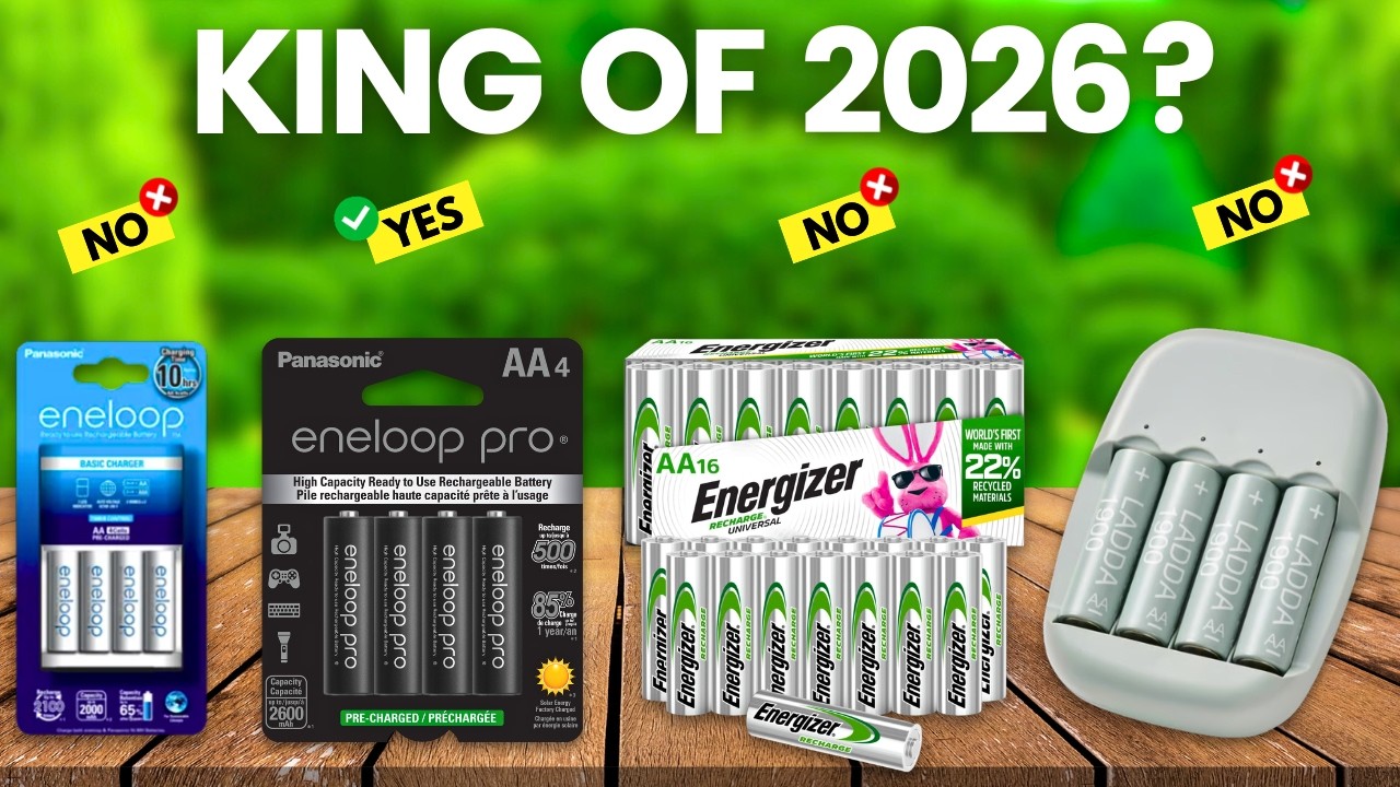 6 Best Rechargeable Batteries 2026