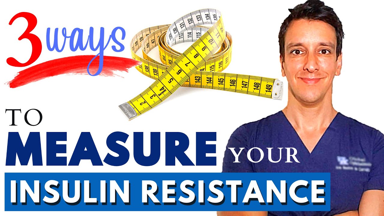 How to measure your Insulin Resistance (3 methods!!)