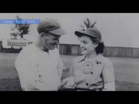 99-year old professional woman baseball player reminisces