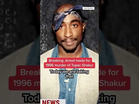 Arrest made for 1996 murder for Tupac Shakur