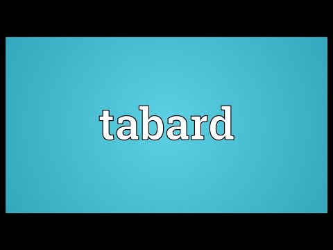 Tabard Meaning
