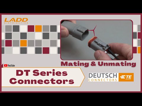 Deutsch DT Series Connectors - Mating and Unmating