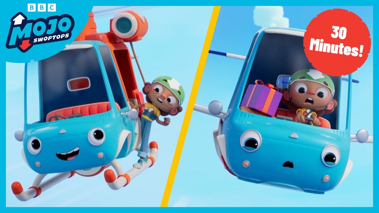 High-Speed Rescue Adventures 🚚🔥 | Fun Truck COMPILATION for Kids | Mojo Swoptops