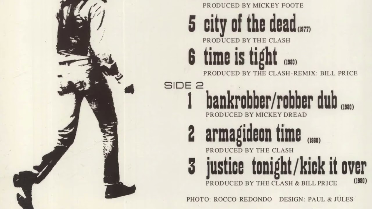 THE CLASH Black Market Clash. 1977 London.
