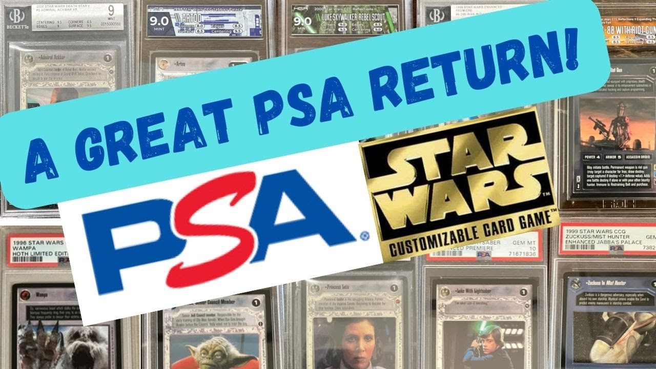 A Great PSA Star Wars CCG Return!