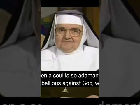 Mother Angelica's words - the soul does it