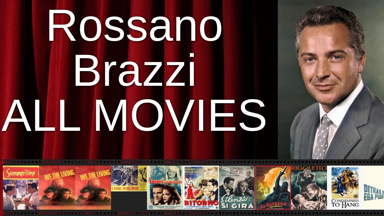 ALL Rossano Brazzi Movies Ranked by Score (Critics + Fans)