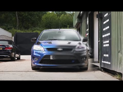 FORD FOCUS ST WRAPPED IN SATIN BLACK!
