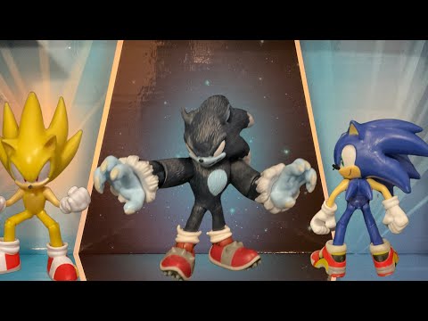TIME FOR SONIC TO UNLEASH HIS INNER BEAST | Jakks Pacific Sonic Forms 3 Pack Unboxing & Comparison