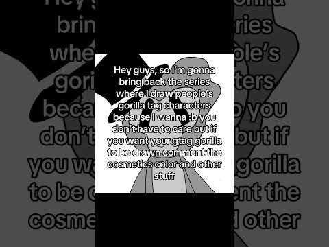 Gorilla tag drawing pfp #gorillatag #gtag #gorilla #tag #gorillatagvr #drawing #series #revival #pfp