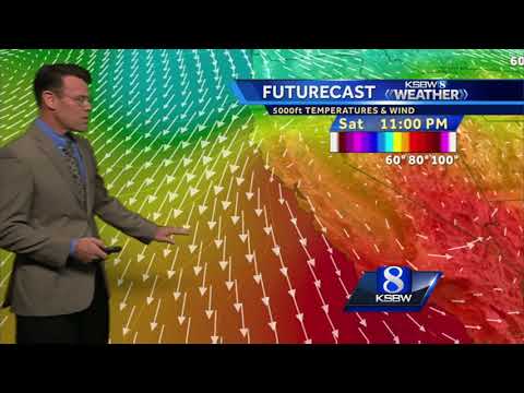 Saturday PM KSBW Weather Forecast 10.7.17