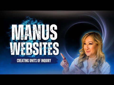 315. Creating a unit of inquiry website on Manus