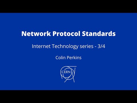 Internet Technology series, Network Protocol Standards, 3/4