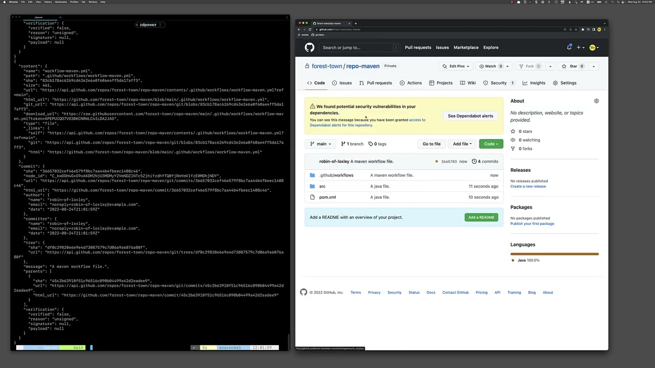 The Power: Setup a Maven project workflow in GitHub Actions