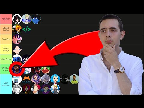 MUGEN JUS Character Creator Tier List