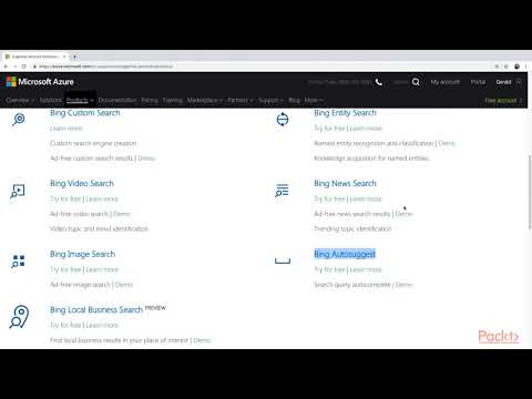 Learn Azure Cognitive Services for Developers Introduction to Search | packtpub com - Mind Luster
