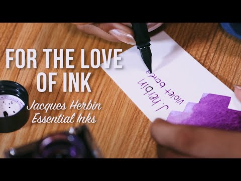 For The Love of Ink: Jacques Herbin Essential Swatches