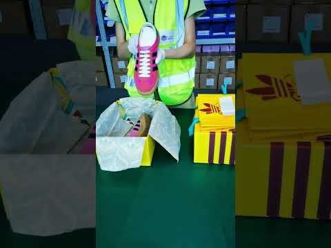 Do you know how we pack the shoes? #3pl #logistics #fulfillment #warehouse #logisticsff
