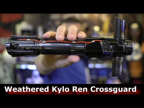 Star Wars: Weathered Kylo Ren Crossguard Lightsaber Review ( Artsabers )
