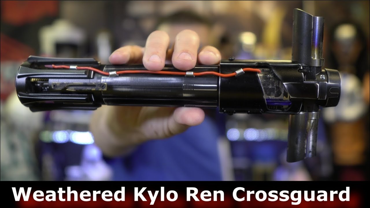 Star Wars: Weathered Kylo Ren Crossguard Lightsaber Review ( Artsabers )