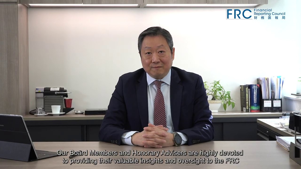 Financial Reporting Council Chairman’s Message