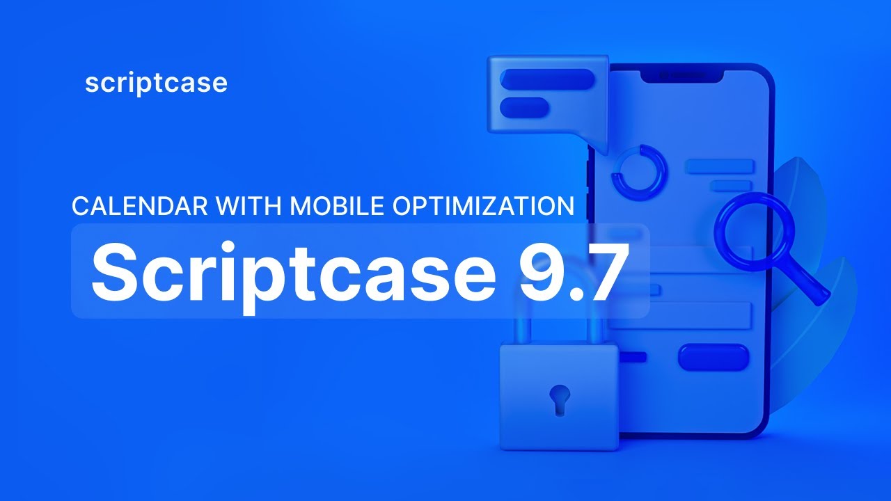 Scriptcase 9.7 - Calendar with mobile optimization