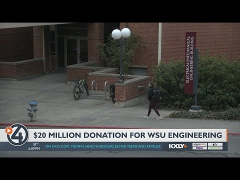 A $20 million donation is giving one program at WSU a massive upgrade