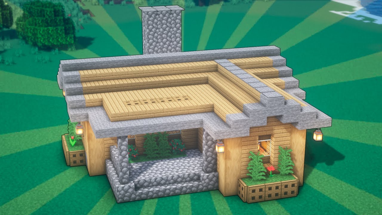 Minecraft: How to build a simple house | Starter House - Minecraft Builders