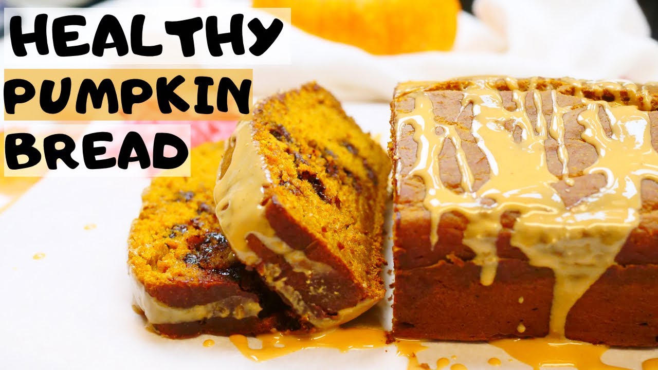 How to Make HEALTHY Pumpkin Bread // MOIST Pumpkin Bread and Muffins (Easy, DF, GF)