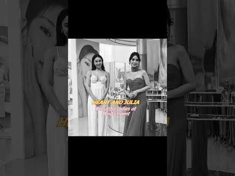 HEART AND JULIA: Beautiful Ladies at Pond's Event | Shorts | Tagalog Shorts | Showbiz Buzz PH