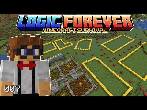 Spawn Village Planning - Logic Forever: Ep #7 - Minecraft 1.21 Let's Play Survival
