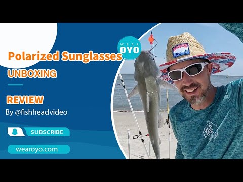 Unboxing Test & Surf Fishing🎣 | Polarized Sunglasses in Action | WEAROYO